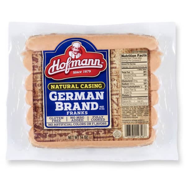 German Franks - Natural Casing - Hofmann Sausage Company